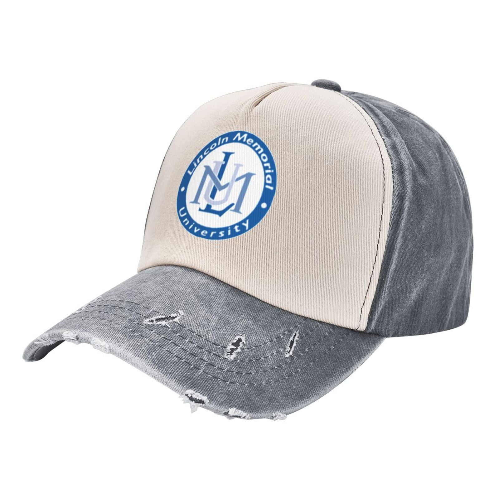 Lincoln Memorial University Logo Cowboy Collision Color Washed Baseball ...