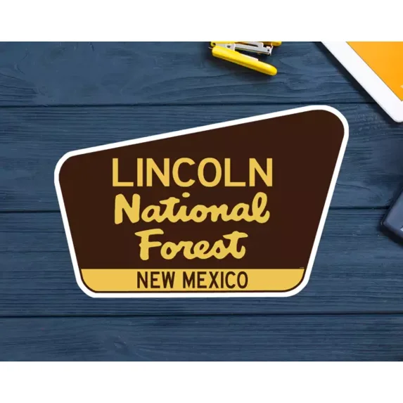 Lincoln National Forest Decal Sticker New Mexico Park Sticker Phone ...