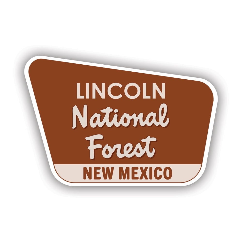 Lincoln National Forest New Mexico nm Sticker Decal - Self Adhesive ...