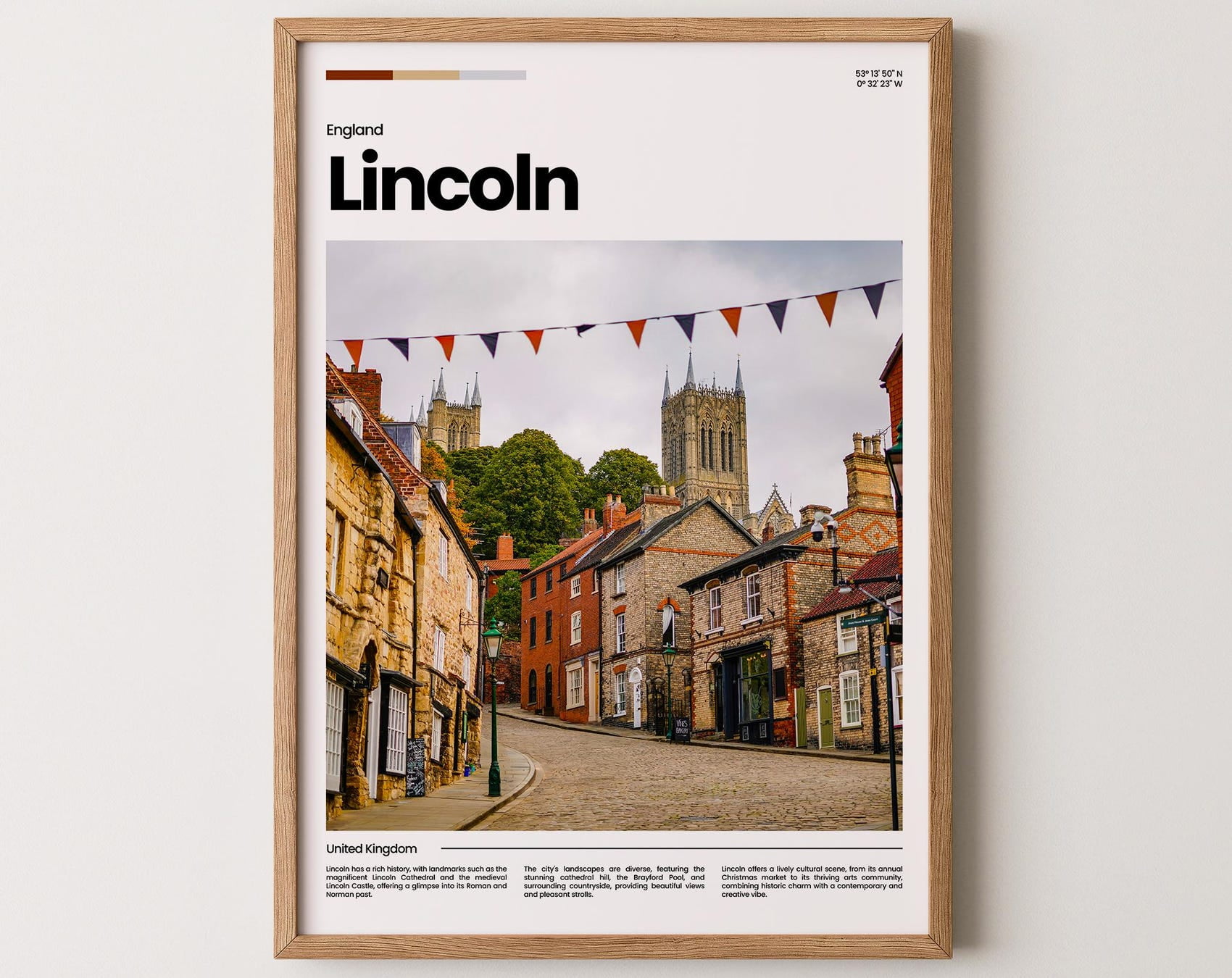 Lincoln Poster, Lincoln Print, Lincoln Photo, Lincoln Art, England ...