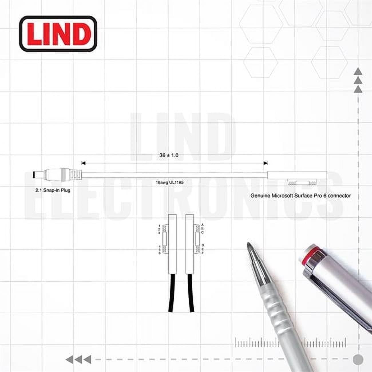 Lind Electronics CBLOP-F03730 36 in. 18 Gauge Output Cable for ...