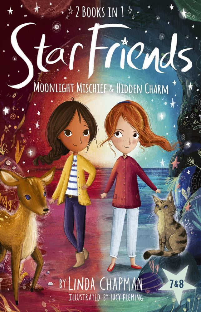Linda Chapman Star Friends 2 Books in 1 Moonlight Mischief and Hidden ...