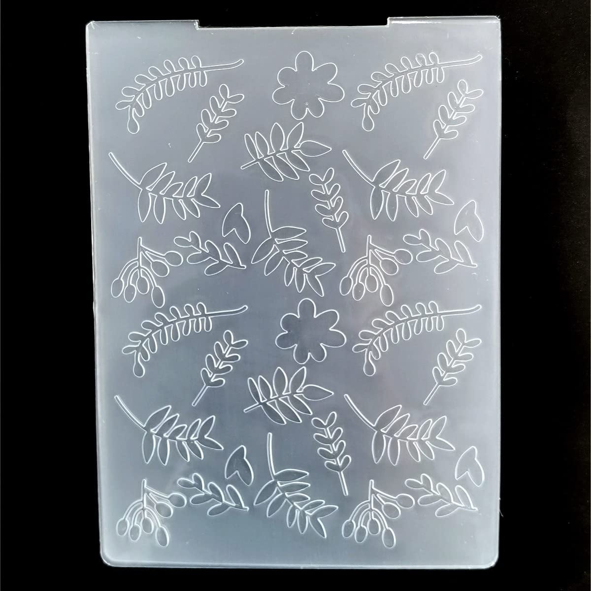 Linda Craft Spring Flower IFF17 Background Plastic Embossing Folders ...