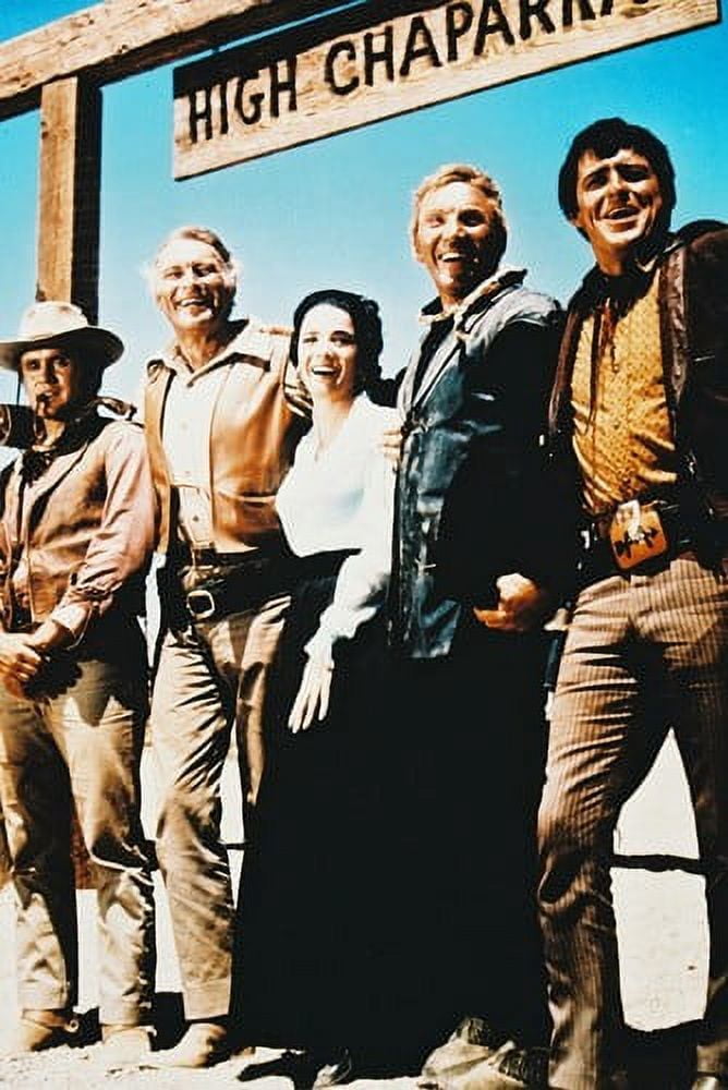 Linda Cristal, Henry Darrow, Leif Erickson, Cameron Mitchell and Mark ...