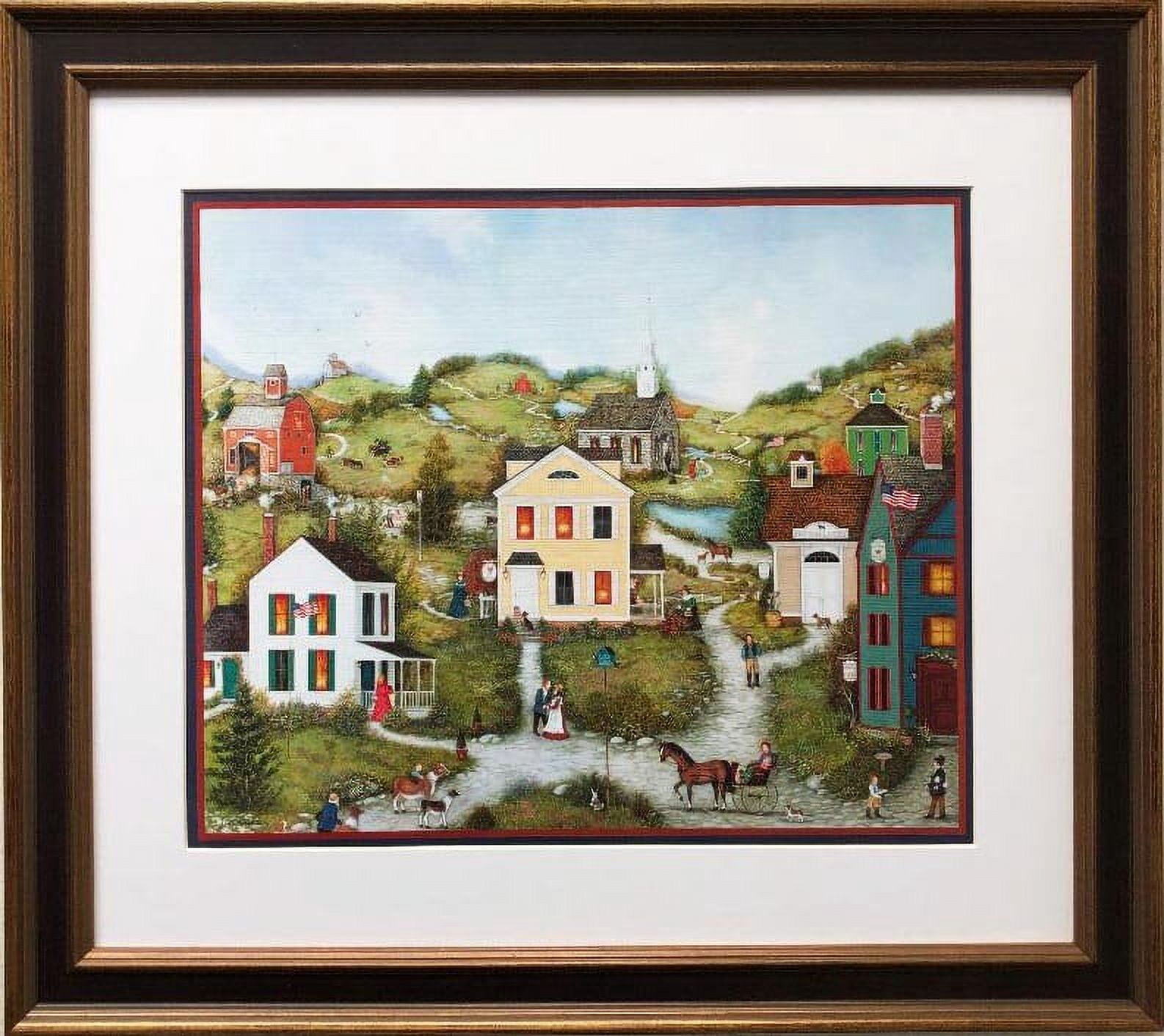 Linda Nelson Stocks "Old Dog Livery" FRAMED Art Generic - Walmart.com