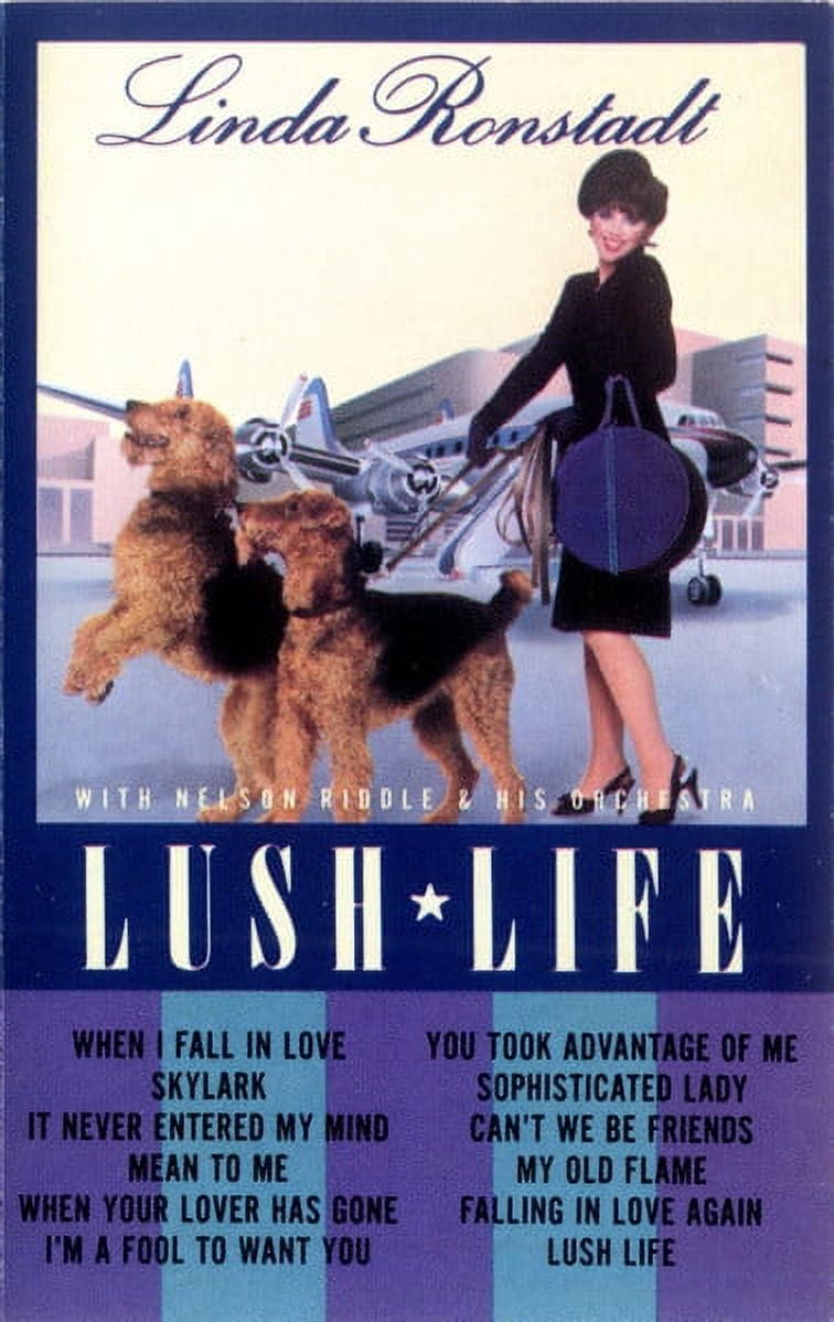 Linda Ronstadt With Nelson Riddle & His Orchestra – Lush Life (Cassette ...