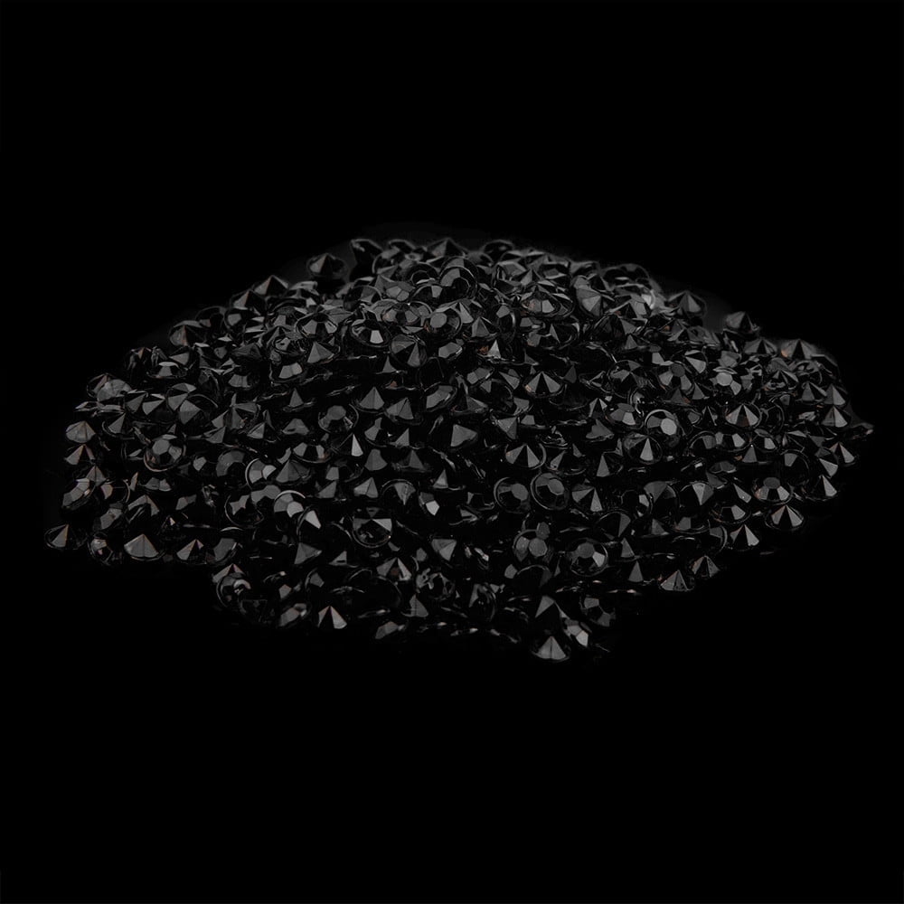 Lindbes 1000Pcs Acrylic Crystals Gems 4.5mm Fake Diamonds Wedding ...