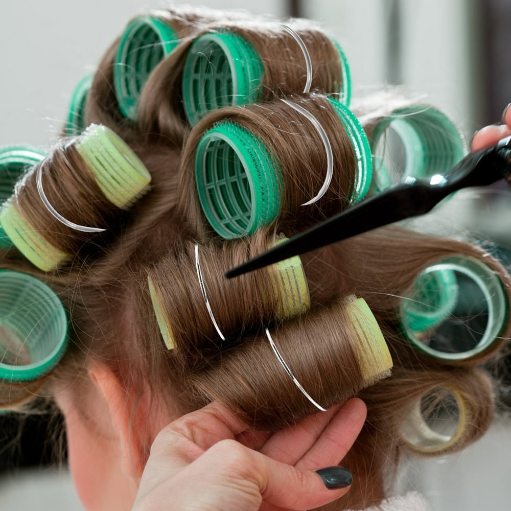 Lindbes 16pcs Hot Curler Clips for Most Sized Rollers - Walmart.com