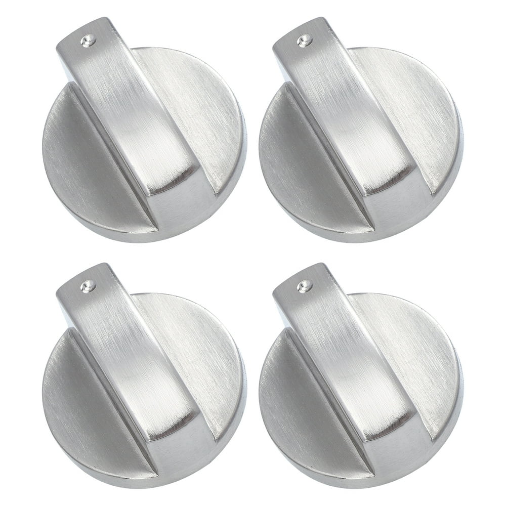 Lindbes 4pcs Replacement Stove Knobs Electric Range Knob Metal Burner ...