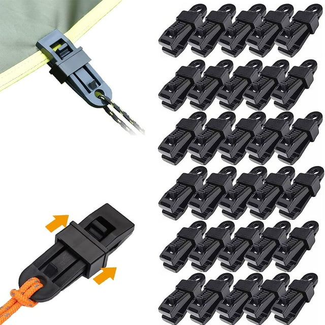 Lindbes Adjustable Heavy Duty Lock Grip for Tarp & Shade Cloth Shade ...