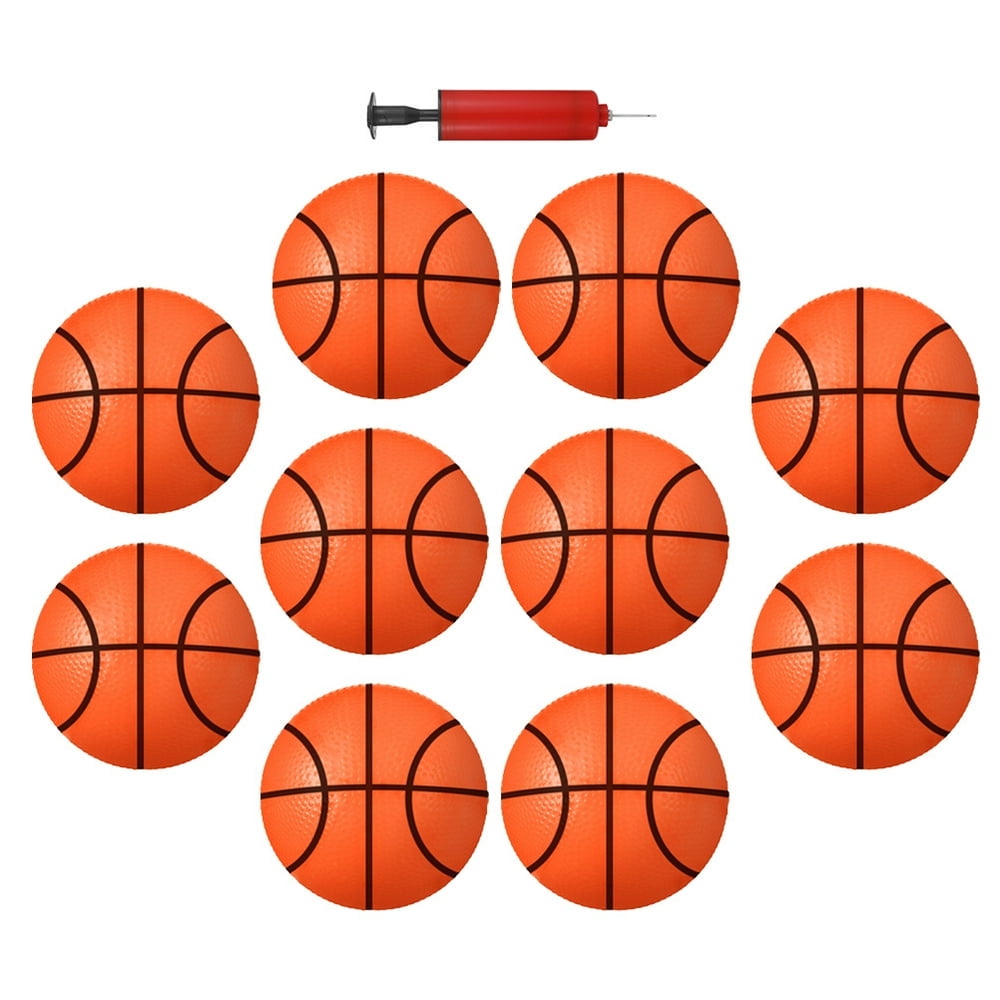 Lindbes Basketball Mini Basketballs Inflatable Small Bulk Poolhoop ...