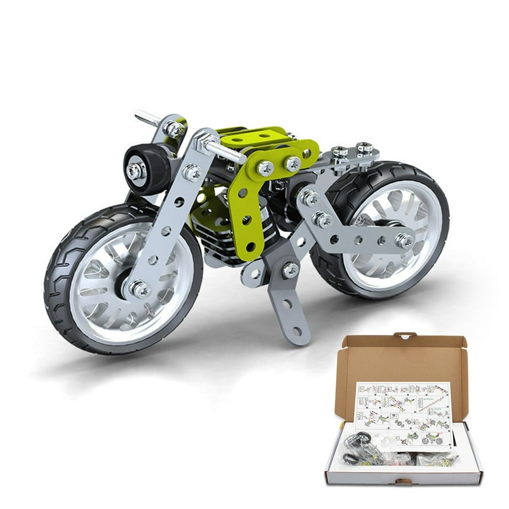 Lindbes Building Car Metal Model Kits STEM Building Toys Model Car Kits ...