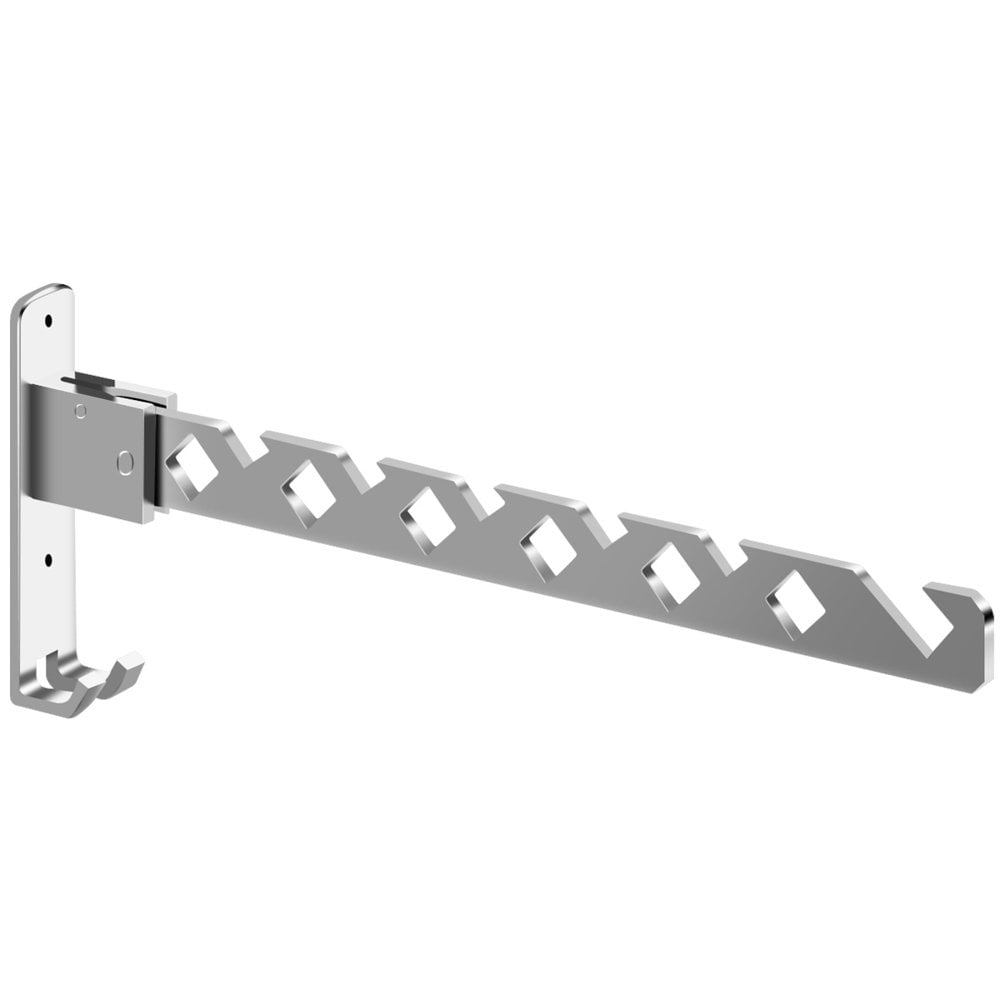 Lindbes Clothes Drying Rack Adjustable Angle Clothes Hanger Wall ...