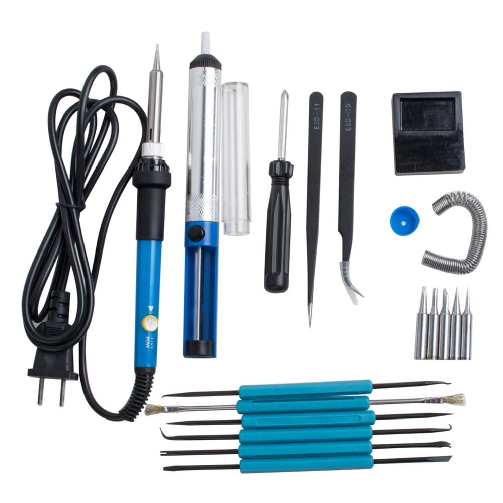 Lindbes Enhanced /220V 60W Soldering Iron Tool Kit - Achieve Efficient ...