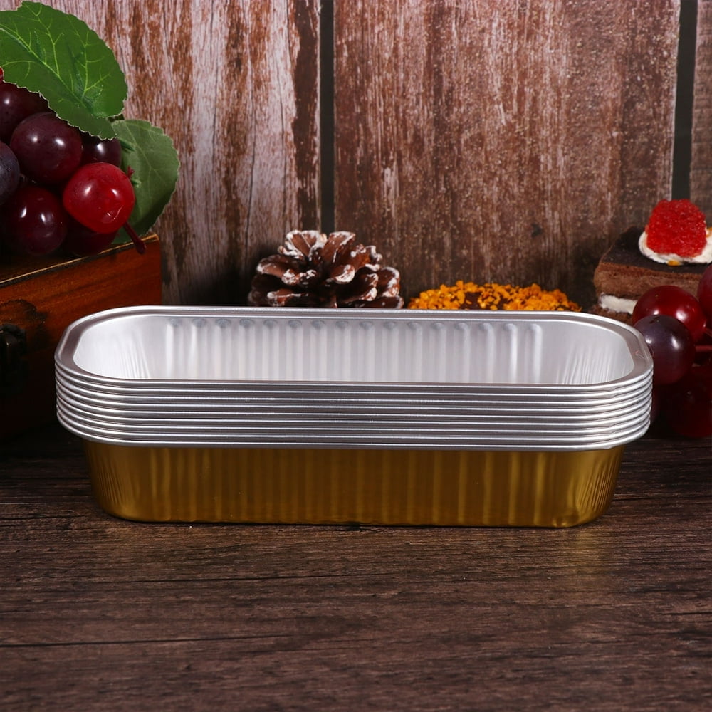 Lindbes Foil Loaf Pan Pans Bread Aluminum Baking Tins Disposable Pan ...