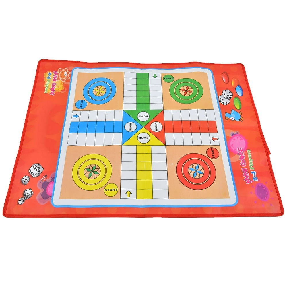 Lindbes HURRISE Ludo Board Set Traditional Ludo Non-Woven Traditional ...