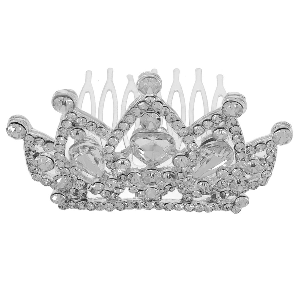 Lindbes Mini Tiaras Crown With Hair Comb Mini Tiaras Crown For Princess ...