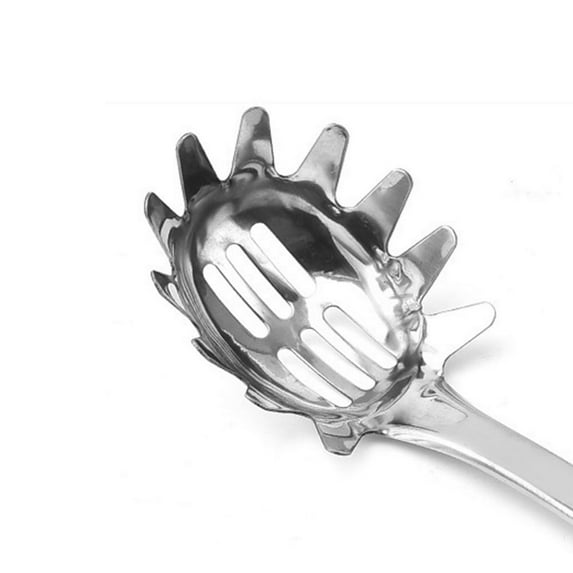 Lindbes Stainless Steel Spaghetti Server Noodle Spoon Pasta Ladle ...