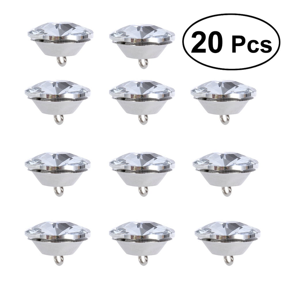 Lindbes Upholstery Crystal Buttons Tacks Nails Button Wall Sofa Nail ...