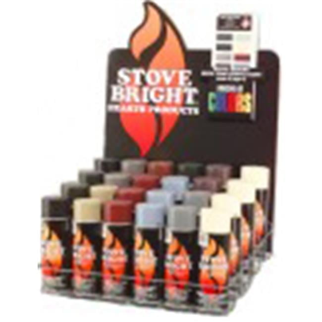 Lindemann Stove Bright High Temp Wood Fireplace Resistant Paint Prep ...