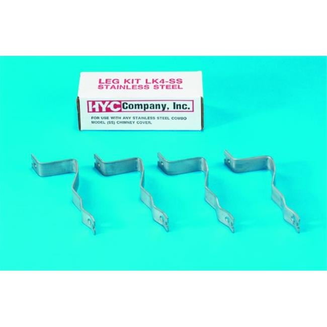 Lindemann Chimney Cap Leg Kit - Stainless Steel - Walmart.com