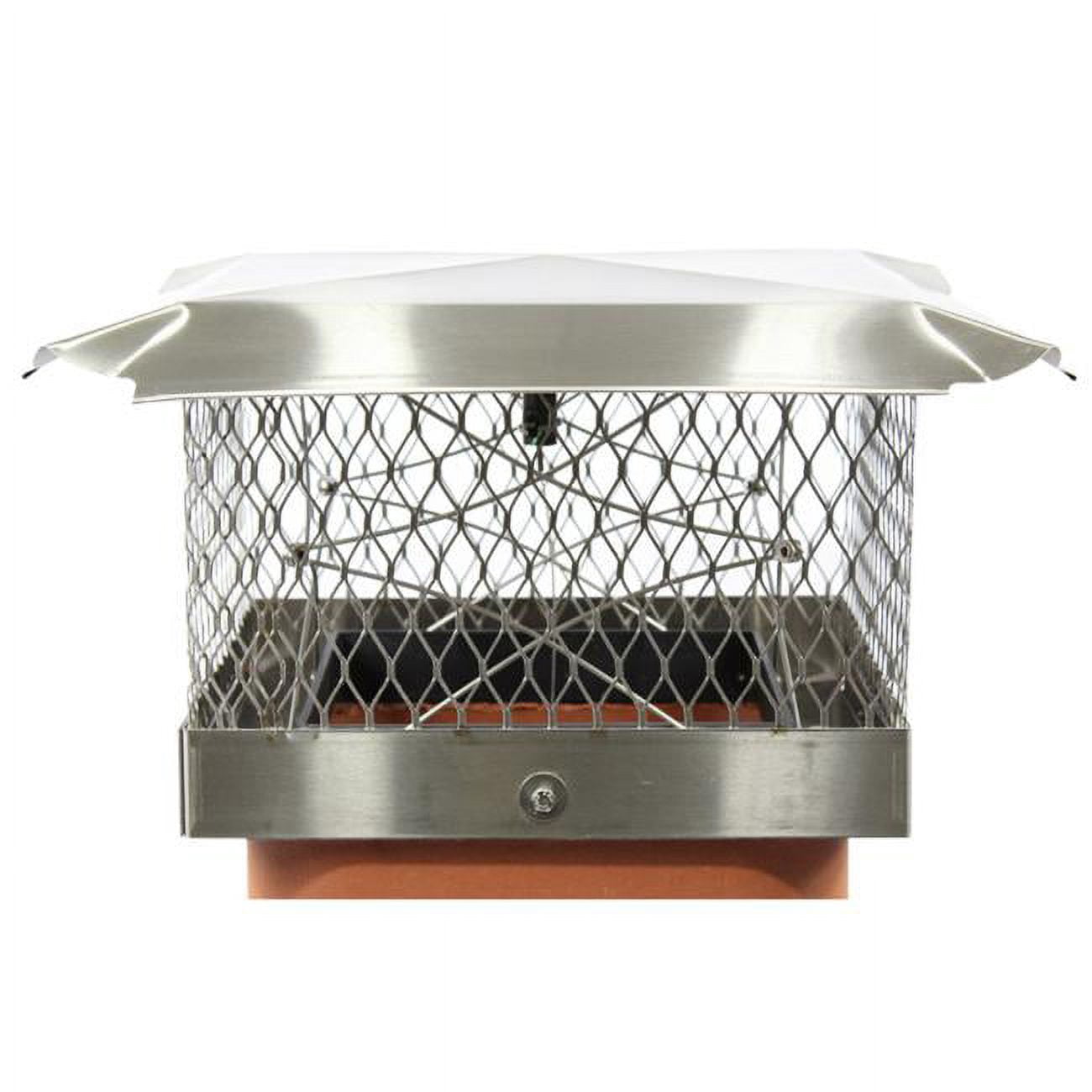 Lindemann Chimney Supply The Top Damper Plus - 8 x 17 in. & 0.62 in ...