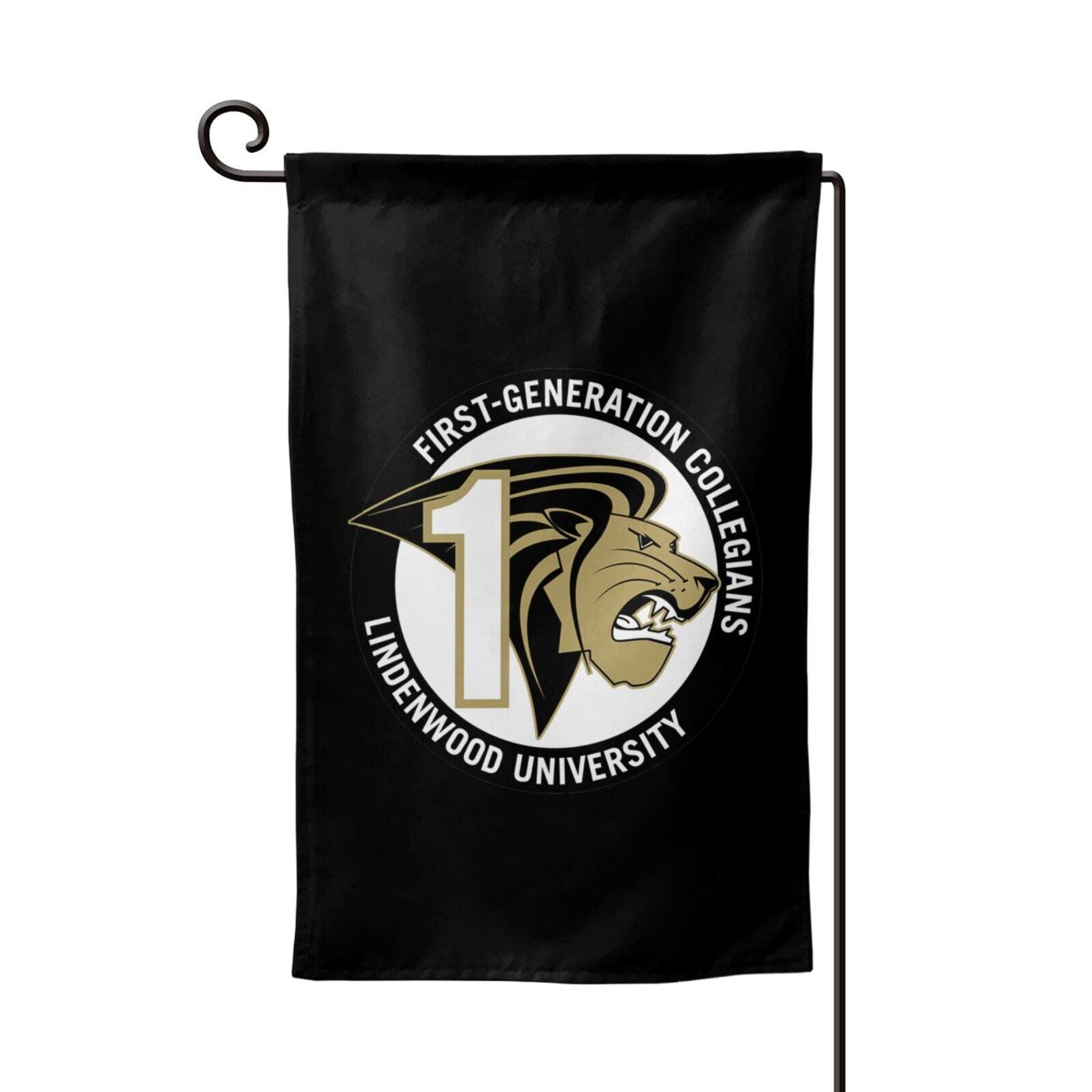 Lindenwood University Logo Garden Flag Double Sided Banners For Outdoor ...