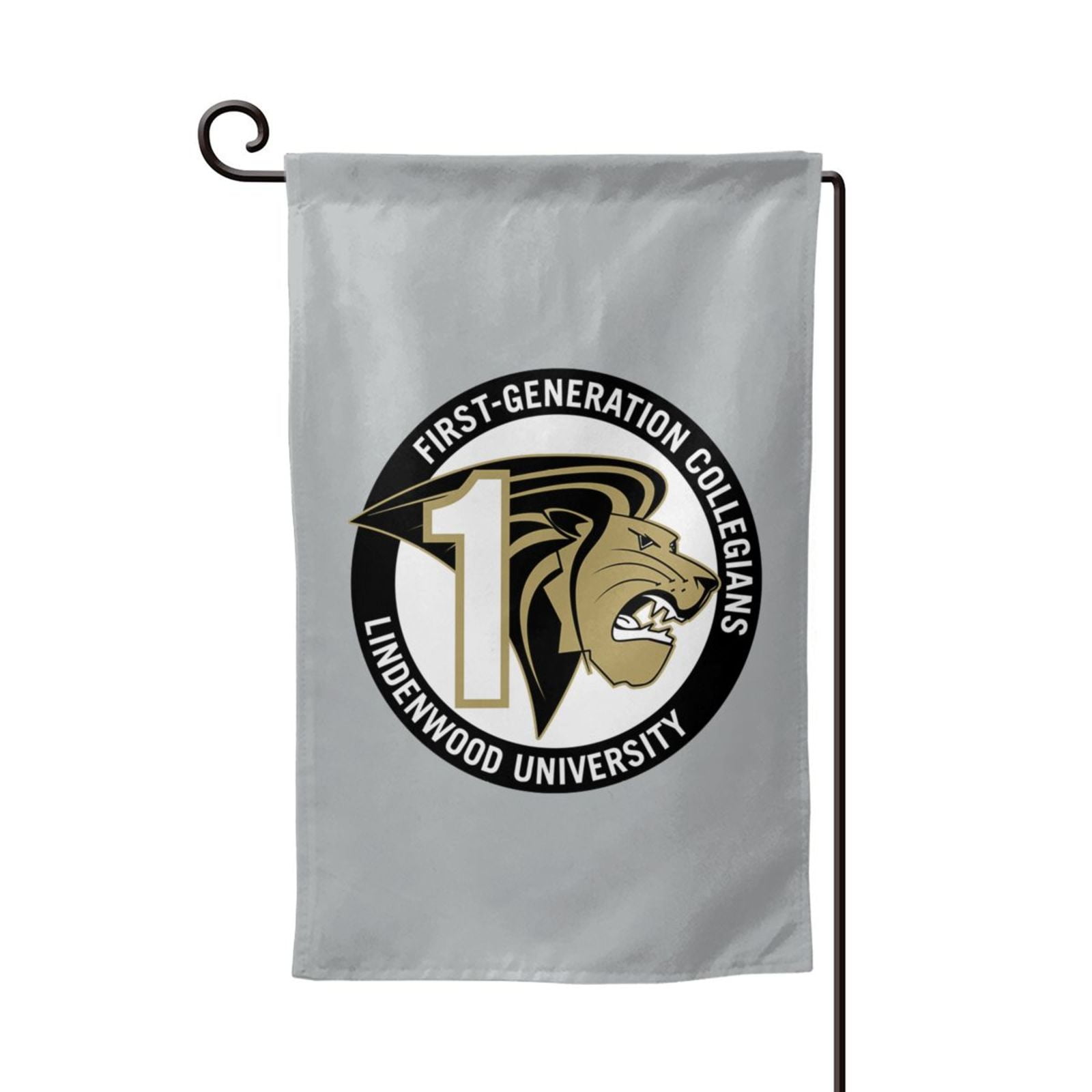 Lindenwood University Logo Garden Flag Double Sided Banners For Outdoor ...