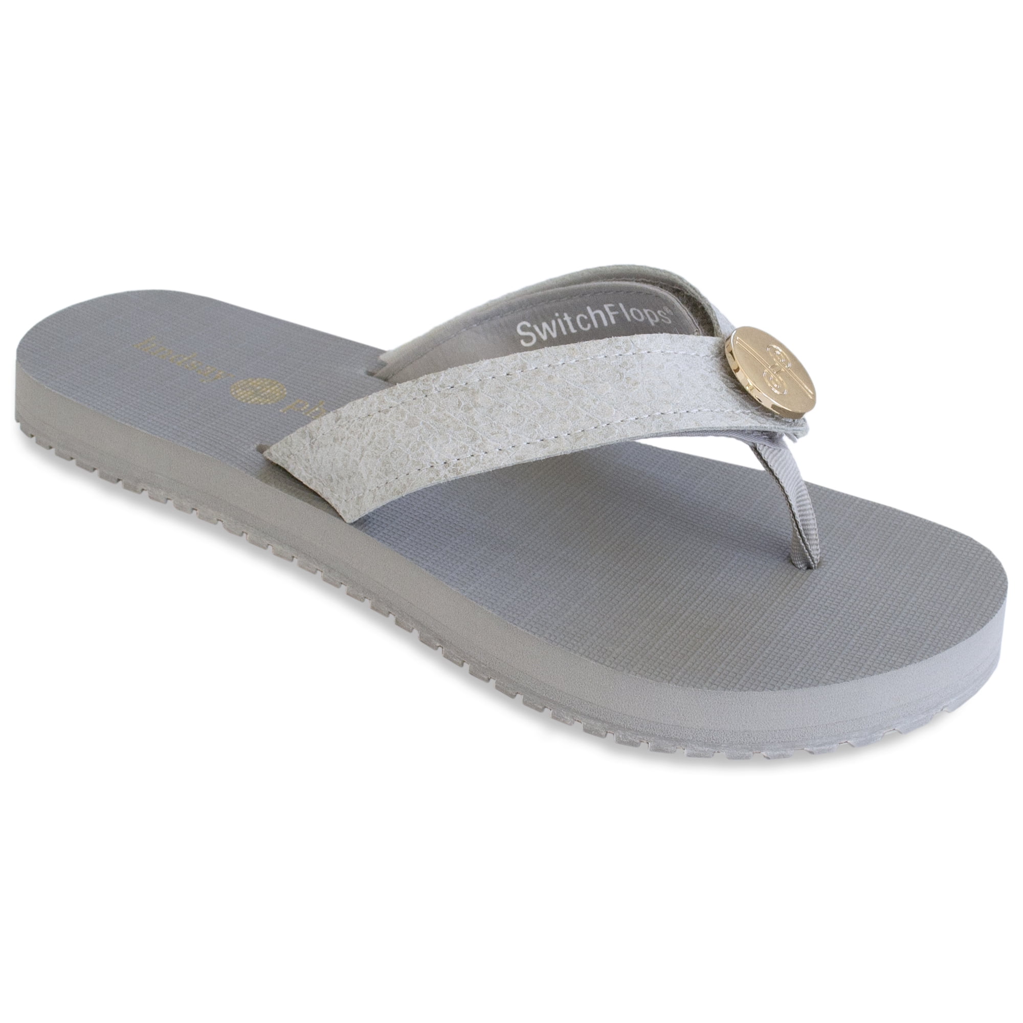 Lindsay Phillips Peyton Grey Sandal for Women - Walmart.com