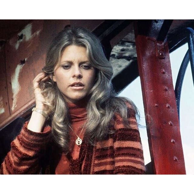Lindsay Wagner as The Bionic Woman listening with bionic ear 24x30 inch ...