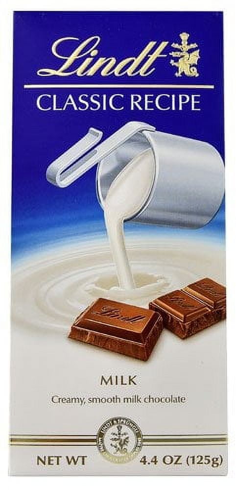 Lindt Classic Recipe Milk Chocolate Bar, 4.4 oz, 2 pc - Walmart.com