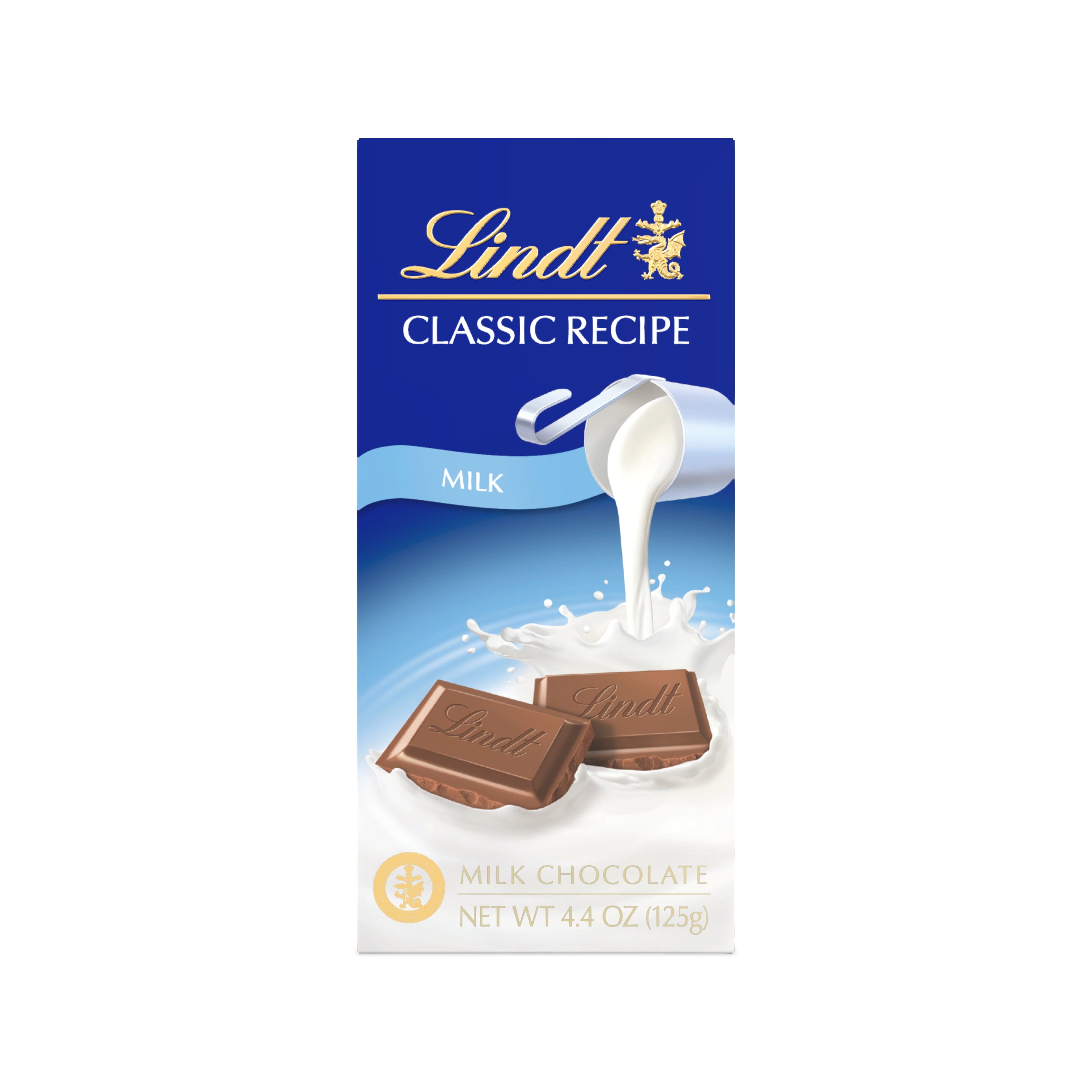 Lindt CLASSIC RECIPE Milk Chocolate Bar, Chocolate Easter Candy for ...