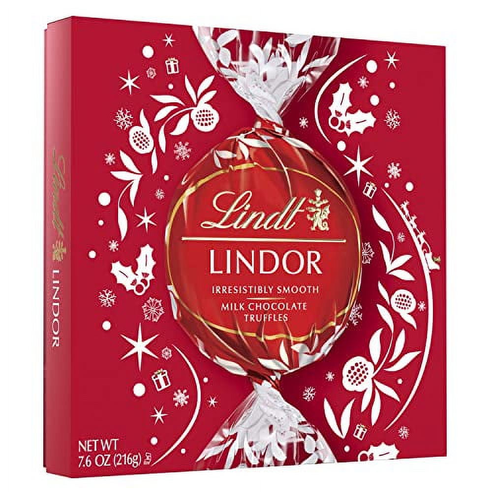Lindt LINDOR Holiday Milk Chocolate Truffles Gift Nepal | Ubuy