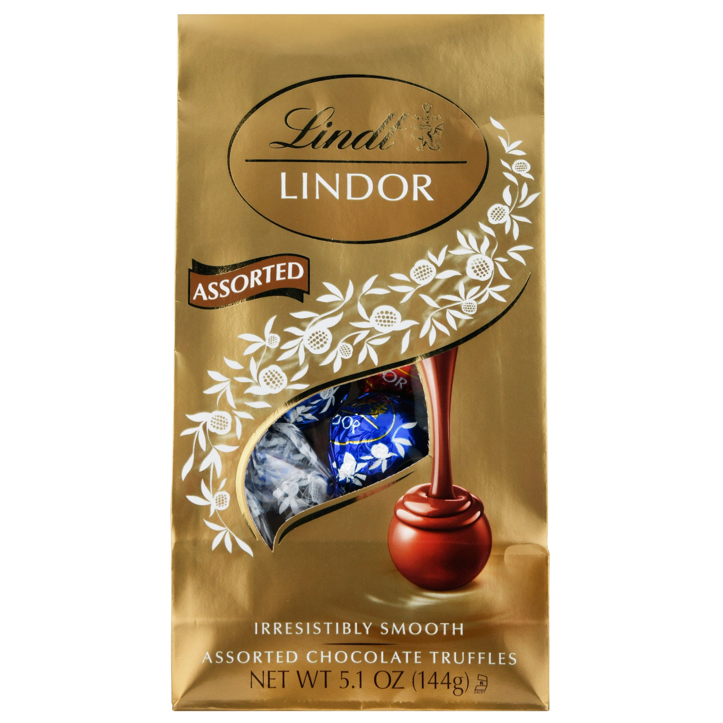 Lindt Lindor Assorted Chocolate Truffles - 5.1 oz (Packaging May Vary ...