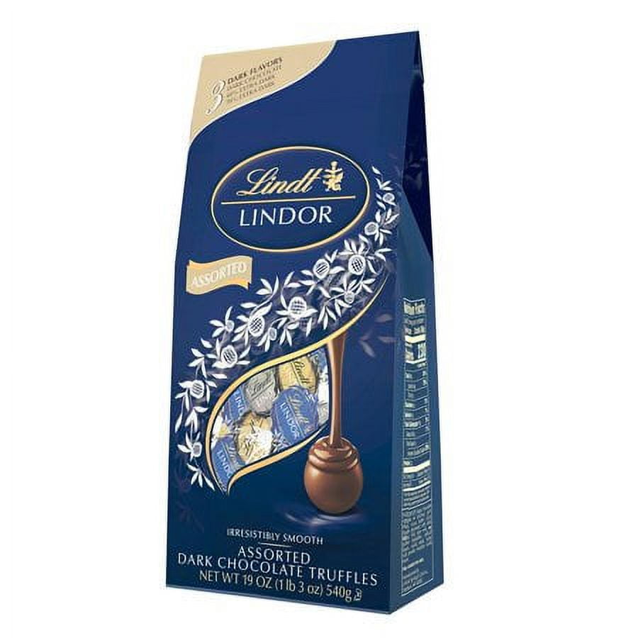 Lindt, Dark Chocolate Truffles, 19 oz, Assorted Dark Flavors - Walmart.com