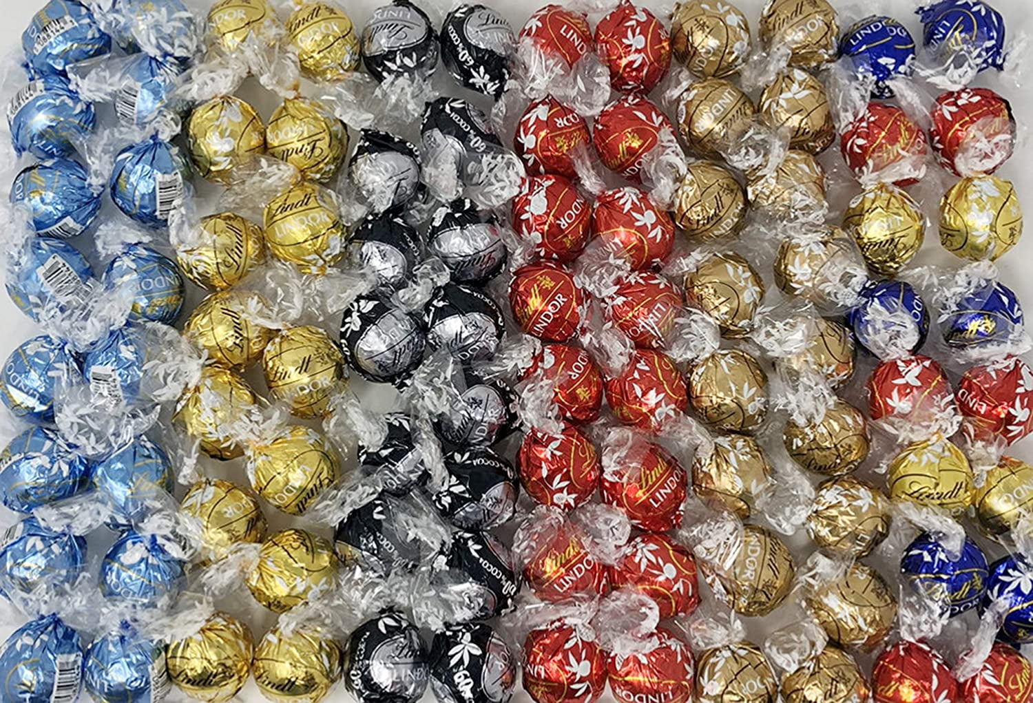 Lindt Lindor Assorted Flavored Truffles, Perfect for Parties Birthdays ...
