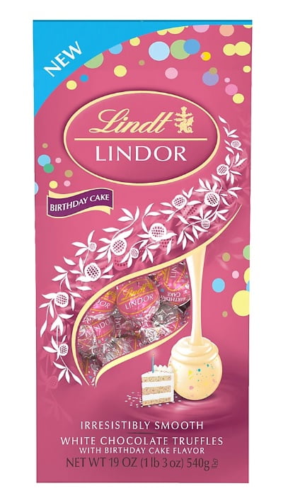 Lindt Lindor Birthday Cake Truffles, 19 oz. - Walmart.com