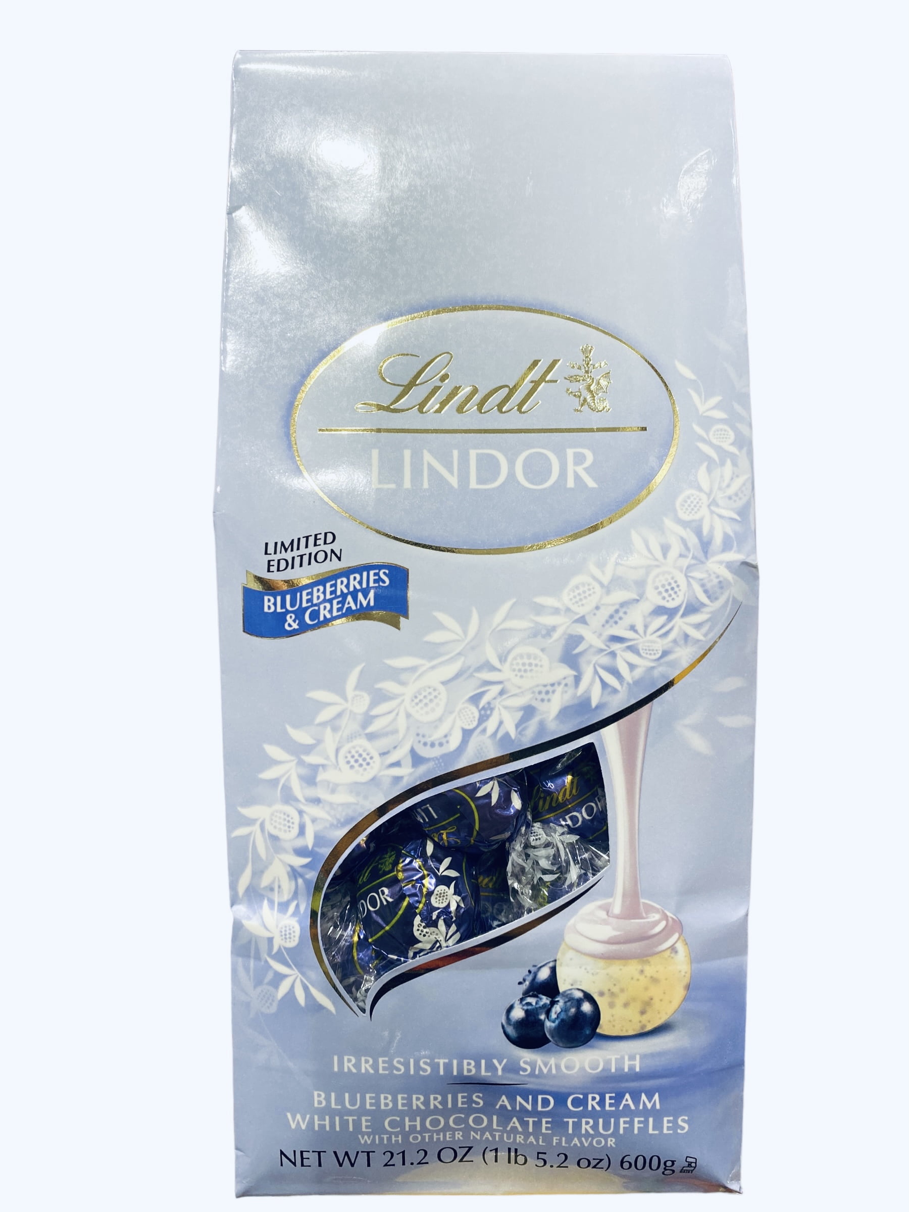 Lindt Lindor Blueberries and Cream (Limited Edition) 21.2 Oz - Walmart.com