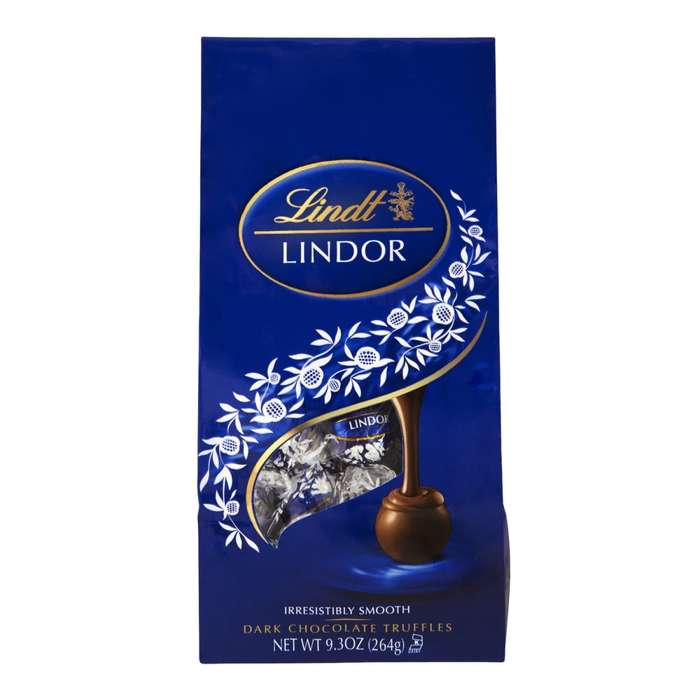 Lindt Lindor Dark Chocolate Bag, 9.3 Oz. - Walmart.com