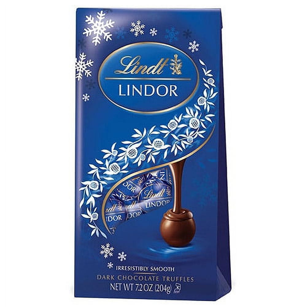 Lindt Lindor Dark Chocolate Truffles, 7.2 Oz. - Walmart.com