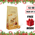 Lindt Lindor Dulce de Leche Milk Chocolate Truffles – 5.1 oz Boxes, 5 ...