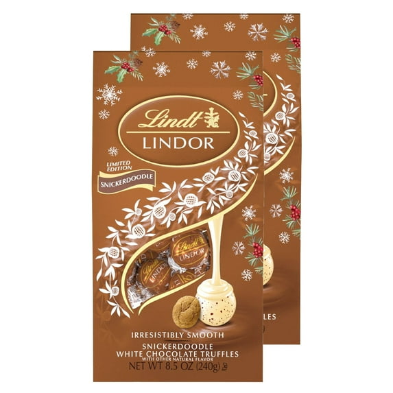 Lindt Lindor Limited Edition Snickerdoodle Truffle 8.5 oz. Bag ...