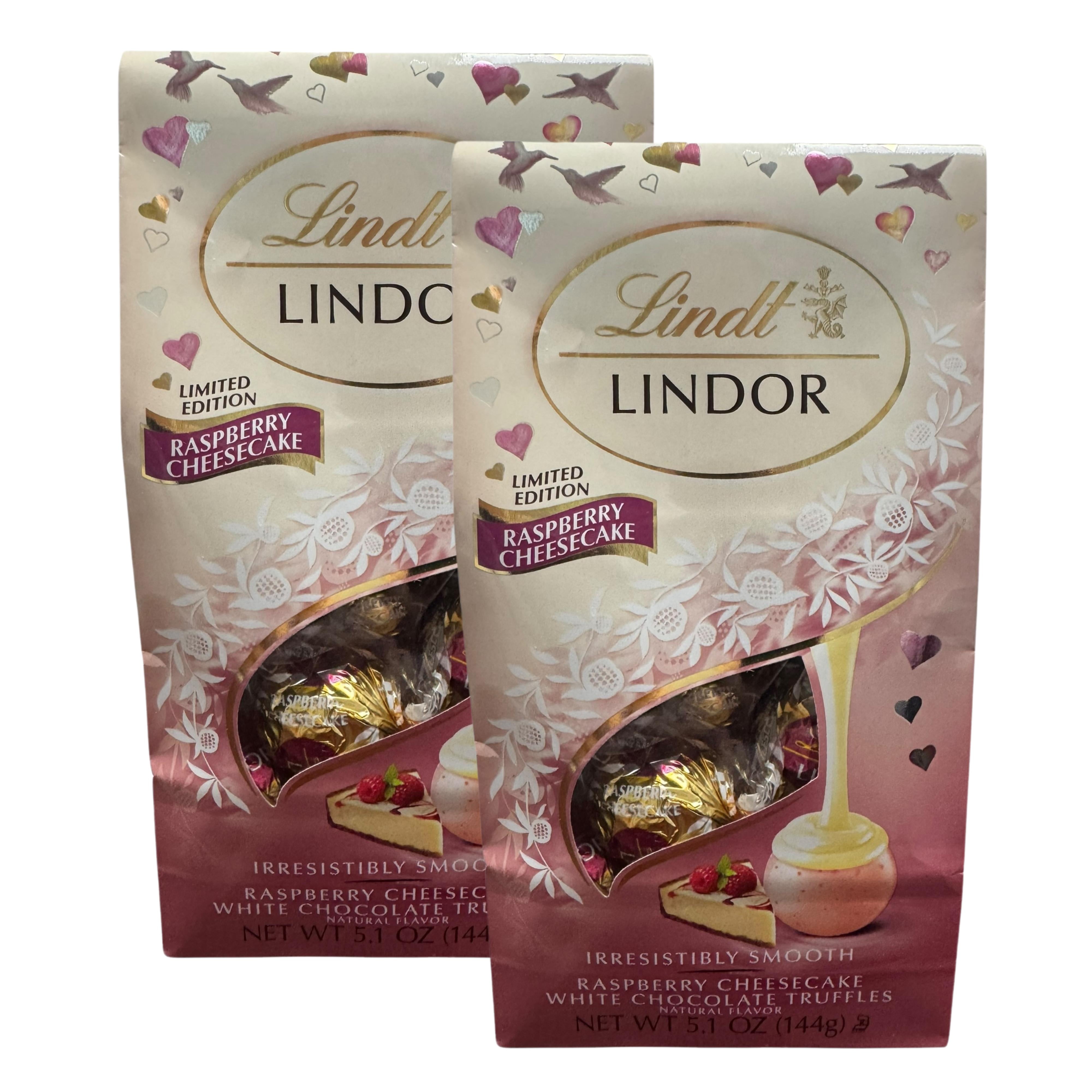Lindt Lindor Limited Edition Valentine's Day Truffles - 2 Pack ...