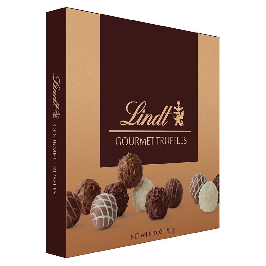 Lindt Lindt GOURMET TRUFFLES GIFT BOX, 6.8oz Pack of 2 - Walmart.com
