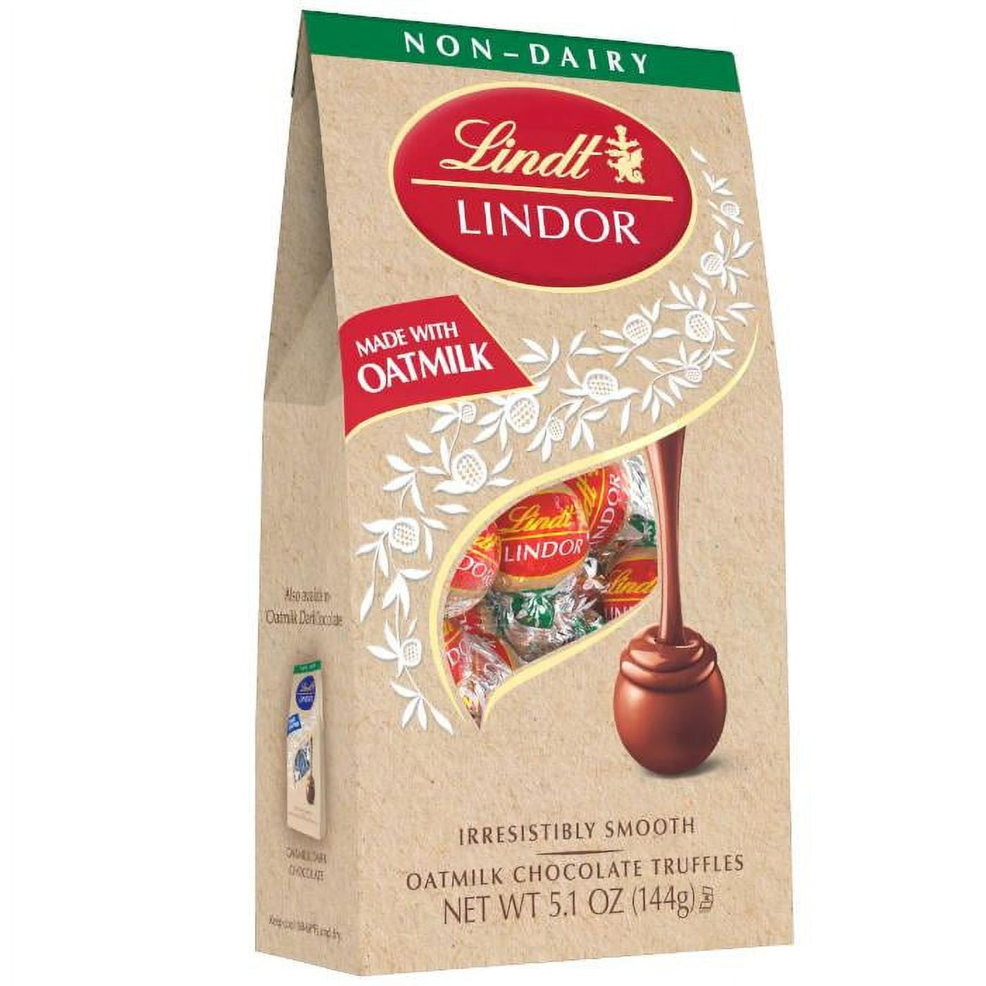Lindt LINDOR - Oatmilk, Almond, & Coconut Chocolate Truffles with Cocoa ...