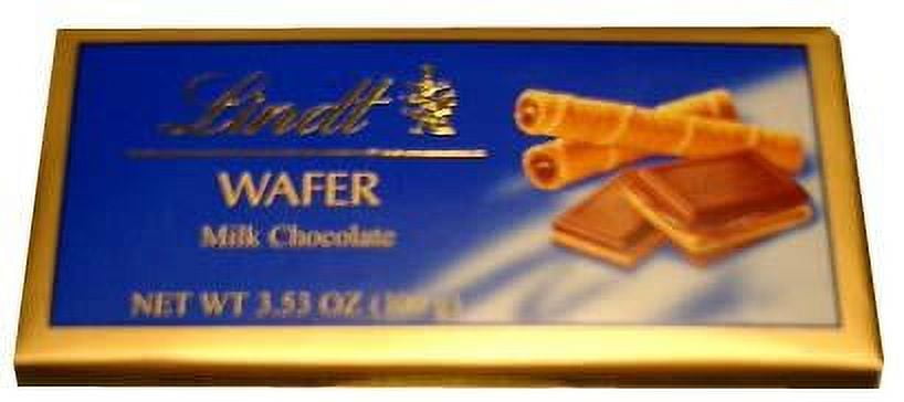 Lindt Wafer Milk Chocolate Bar, 3.5oz (100g) - Walmart.com