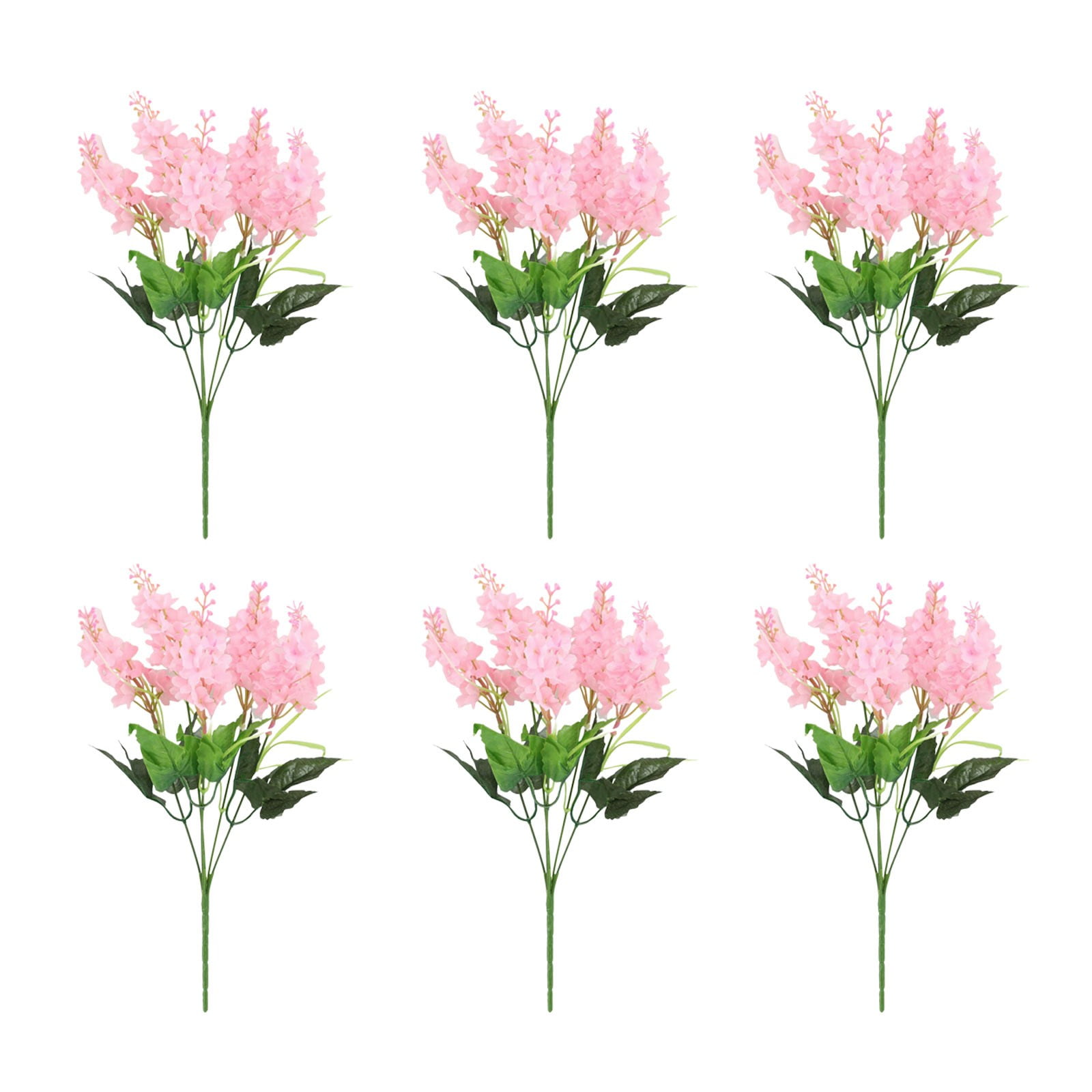 Lindung Long Stem Roses Flowers Lavender Hyacinth Silk Flower False ...