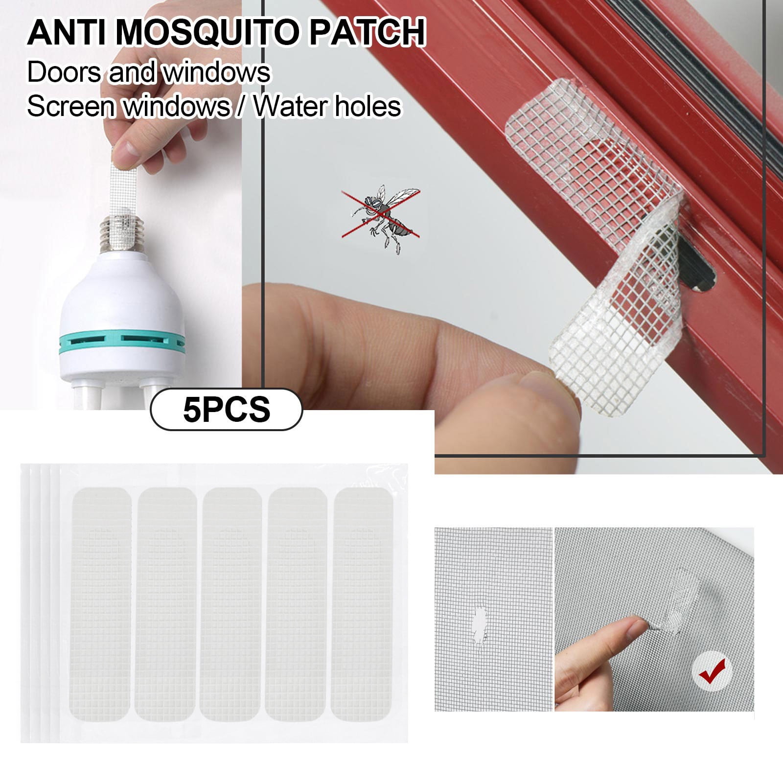 Lindung Stickers Small Screen Window Screen Door Subsidy Door Curtain ...