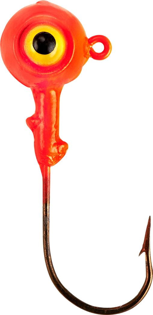 Lindy Panfish Jig 1/4 Flo Orange - Walmart.com