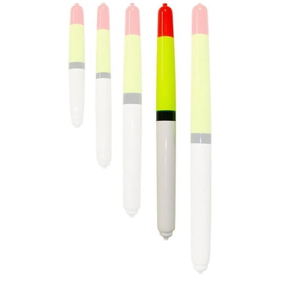 Lindy Pole Float Weighted 10'' Fl Orange/Yellow/White - Walmart.com